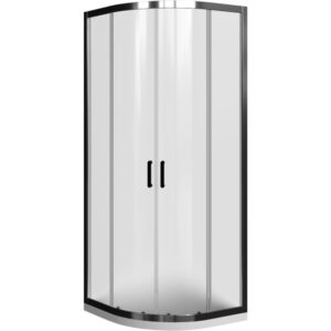 Nord Domino polukružna kabina krom profil mutno staklo